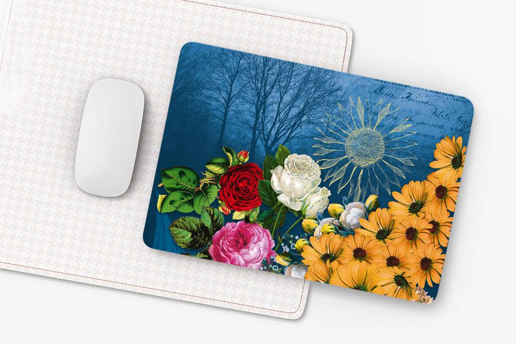 Mouse Pad: Flowers – Agendas Educa